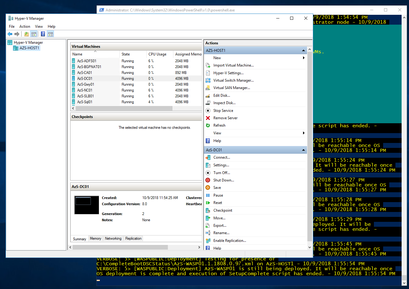 Running Azure Stack on Azure – Architecting the future