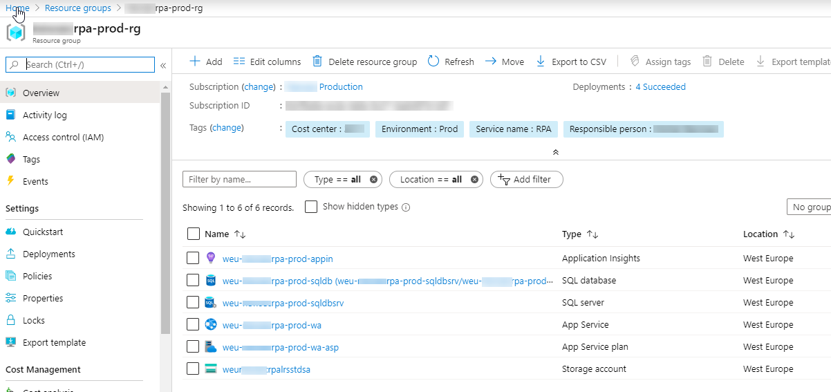 Install, update and configure UiPath RPA Orchestrator in Azure via ARM template – Architecting ...